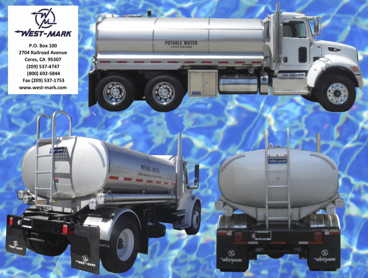 Potable Water Truck (1,500-3,500 gallons) (POTWATERTT) - West-Mark ...